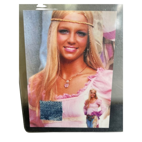 Global/DNA | Other | Britney Spears Worn Jeans Swatch Card 202 Gai ...